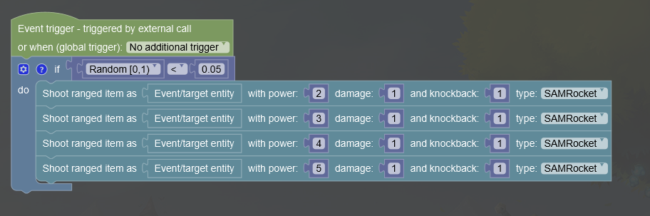 Shoot as Ranged Item Procedure does not work properly · Issue #2265 · MCreator/MCreator · GitHub