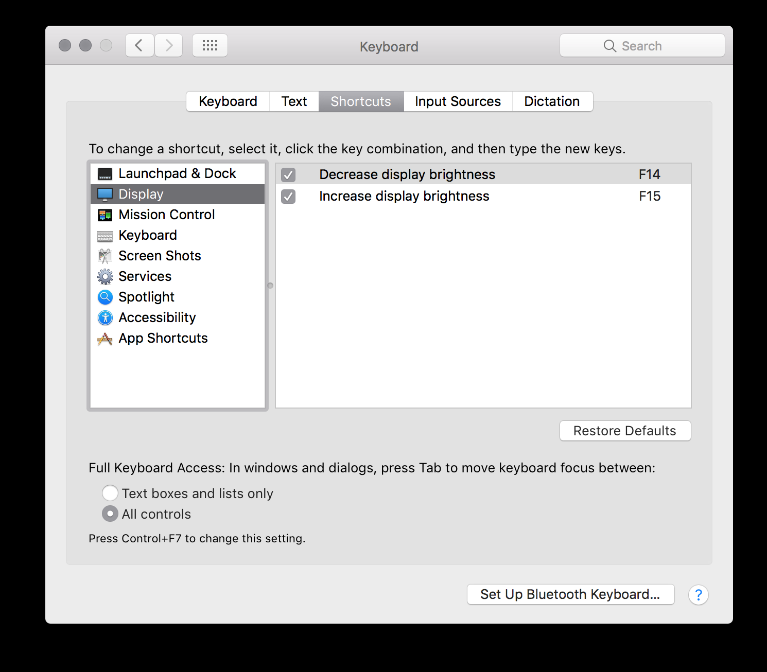 f14 and f15 keys mapped to screen brightness · Issue #1313 · pqrs-org/Karabiner-Elements · GitHub