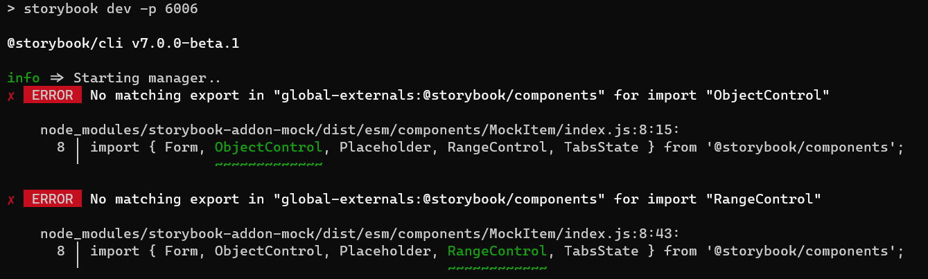 Storybook V7 Support · Issue 148 · Linearlabs Workspace Storybook Addon Mock · Github