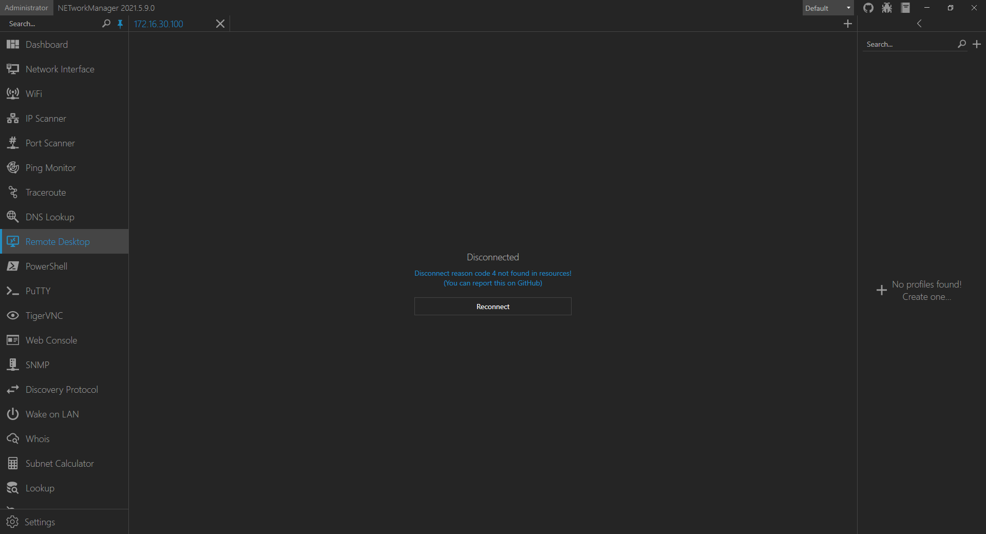 Remote Desktop · Issue #845 · BornToBeRoot/NETworkManager · GitHub