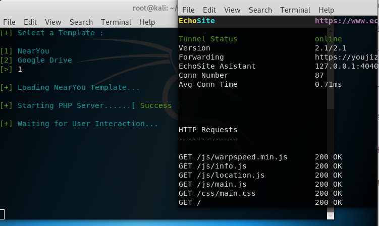 Can't send back the information after visiting the website, how to ...