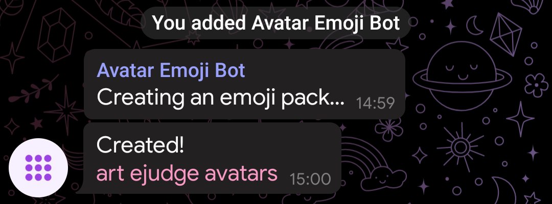 GitHub - tm-a-t/AvatarEmojiBot: Telegram bot. Generates custom emoji ...