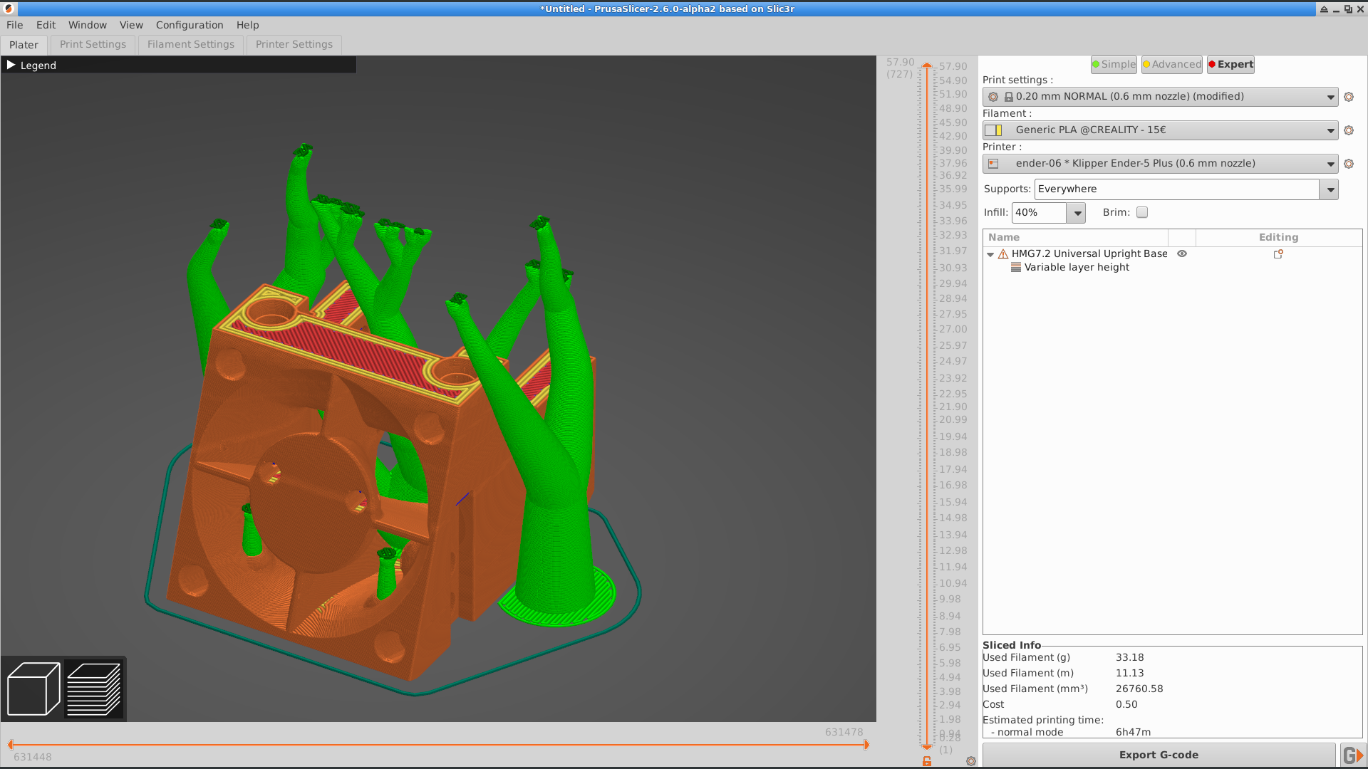 Bad organic support, perhaps in conjunction with Variable Layer Height · Issue #9552 · prusa3d ...