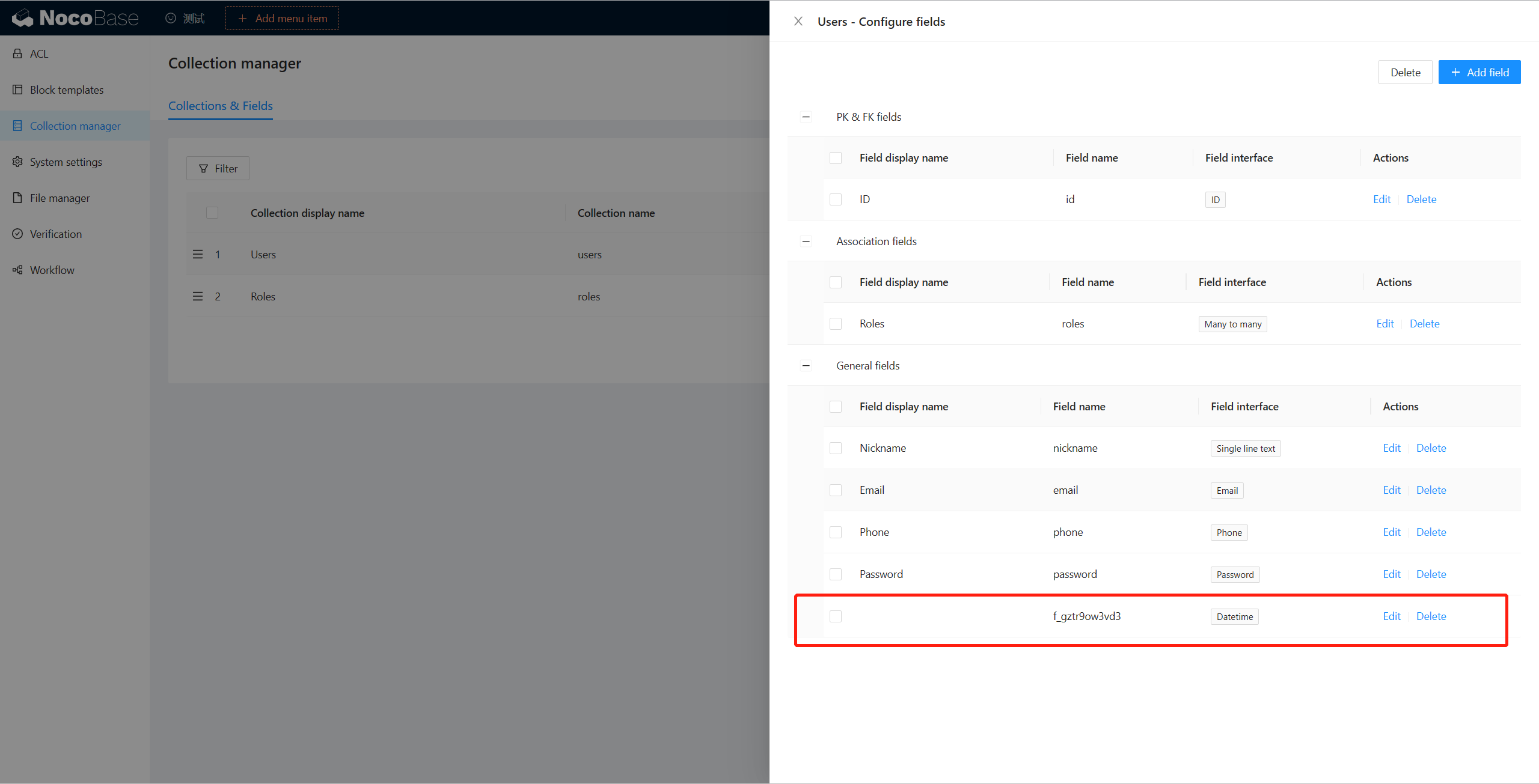 Bug: 增加 Datetime 类型的 field 时填入默认值，提交后会报错 · Issue #1420 · nocobase/nocobase · GitHub