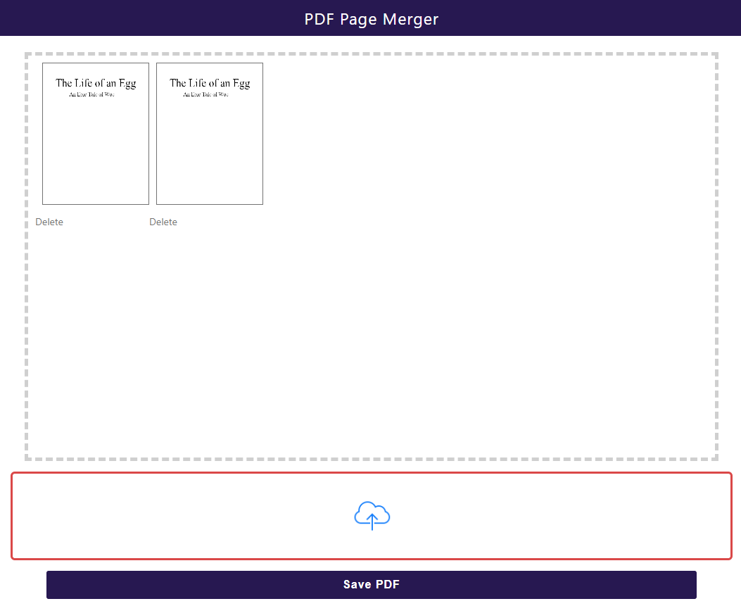 How to rearrange and remove existing pages and merge new PDF in between 2 pages · Issue #479 ...