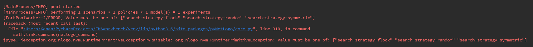 org.nlogo.nvm.RuntimePrimitiveException: Value must be one of: ["search ...