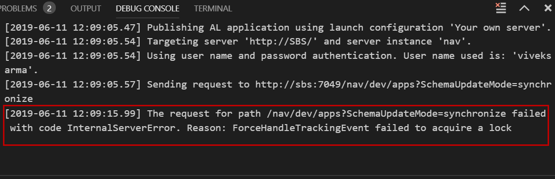 ForceHandleTrackingEvent failed to acquire a lock · Issue #488 · microsoft/navcontainerhelper ...