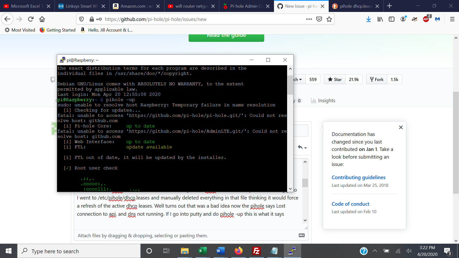 Deleted dhcp.leases need file · Issue #3288 · pi-hole/pi-hole · GitHub