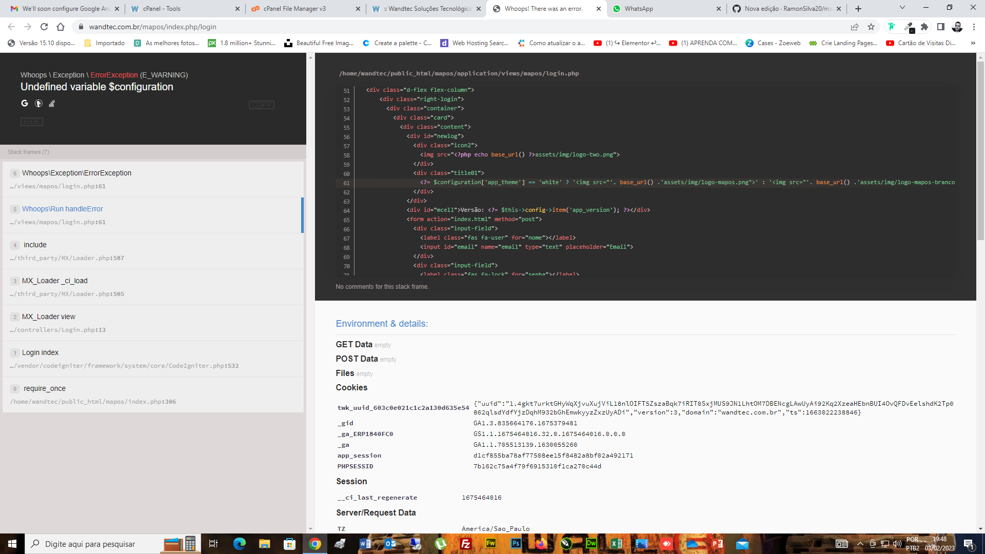 Php 8.1 · Issue #2054 · RamonSilva20/mapos · GitHub