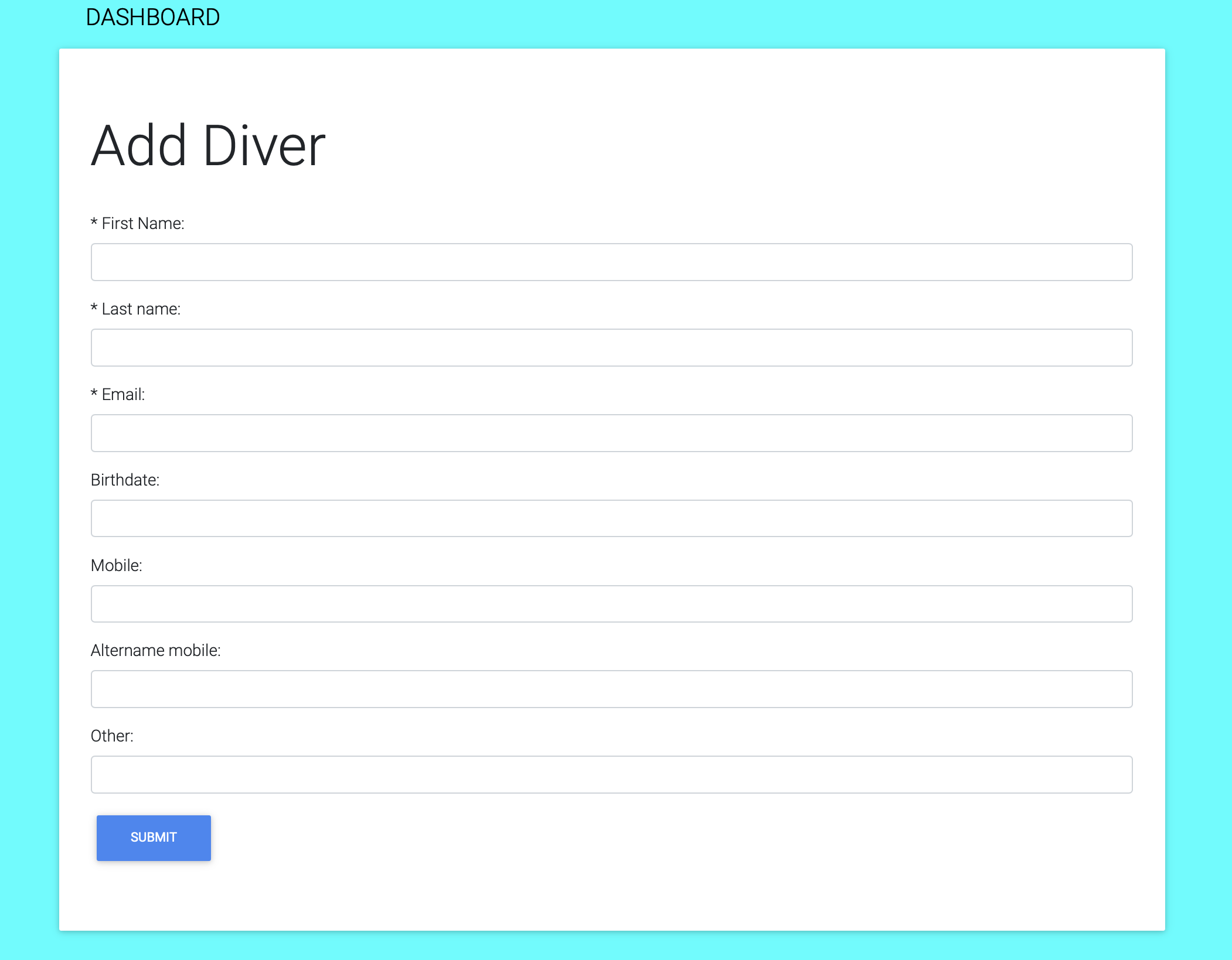 GitHub - Rickybaca/Mbari-Diver-Logger-Front-End