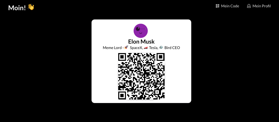 GitHub - Mouayad91/moin: Digitale Visitenkarten App