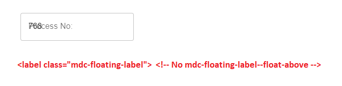 MDCTextField - outlined + prefilled value means label overlaps outline · Issue #4114 · material ...