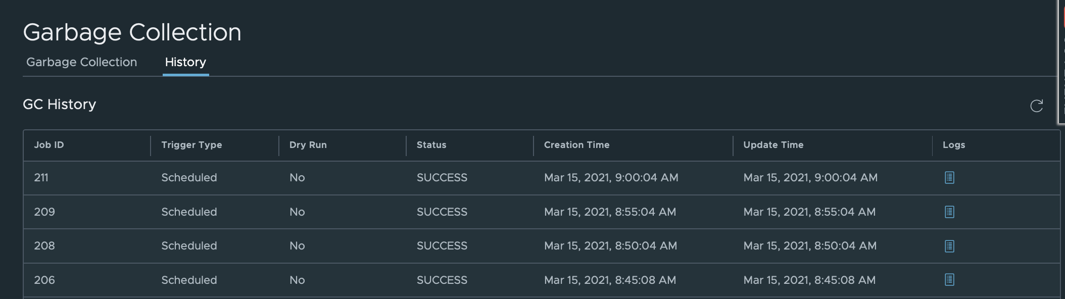 Garbage Collection Is Not Cleaning Up Uploads · Issue 14449 · Goharborharbor · Github 7871