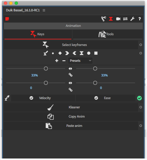 FR: Animation Keys UI: Please add slider for Velocity · Issue #411 · RxLaboratory/Duik · GitHub
