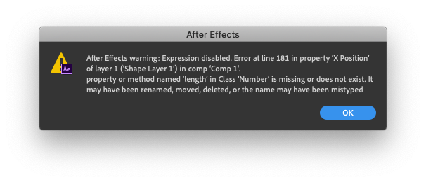Activating “Bounce” in Kleaner causes expression error · Issue #527 · RxLaboratory/Duik · GitHub