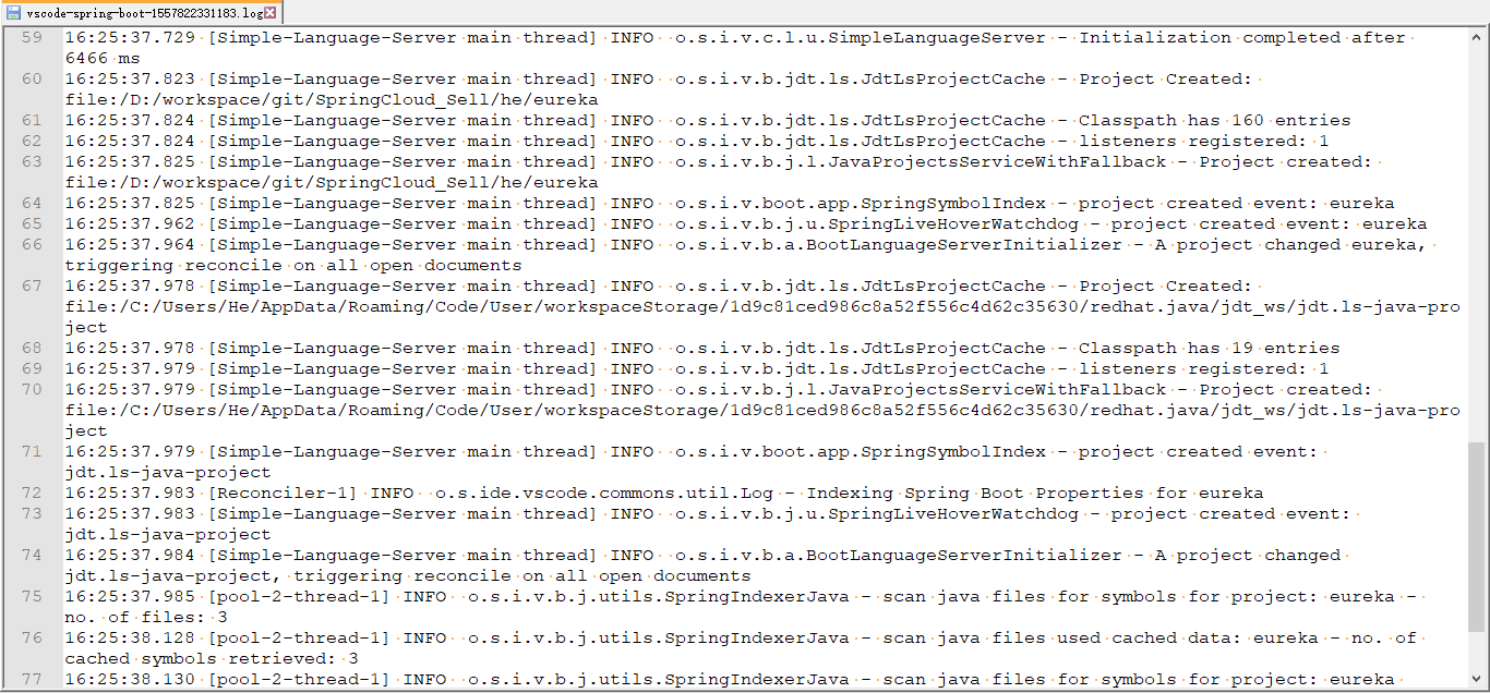 code completion is not work in vscode · Issue #290 · spring-projects ...