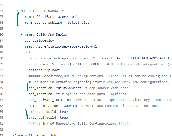 Deploymeny Failed Without Reasons · Issue 926 · Azurestatic Web Apps