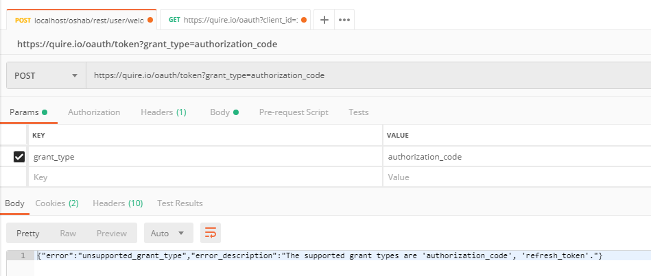 Better message about exchange token · Issue #9 · quire-api/quire-api · GitHub