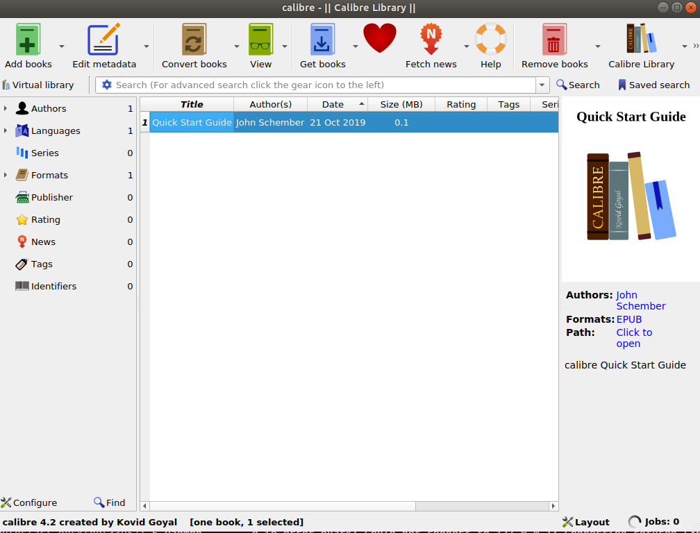 qglx_findConfig: Failed to finding matching FBConfig · Issue #26 · flathub/com.calibre_ebook ...