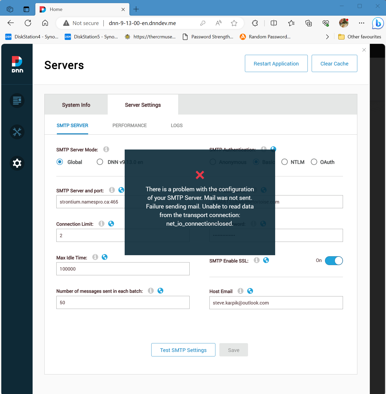 [Bug]: Unable to make SSL connection to SMTP server · Issue #5833 · dnnsoftware/Dnn.Platform ...