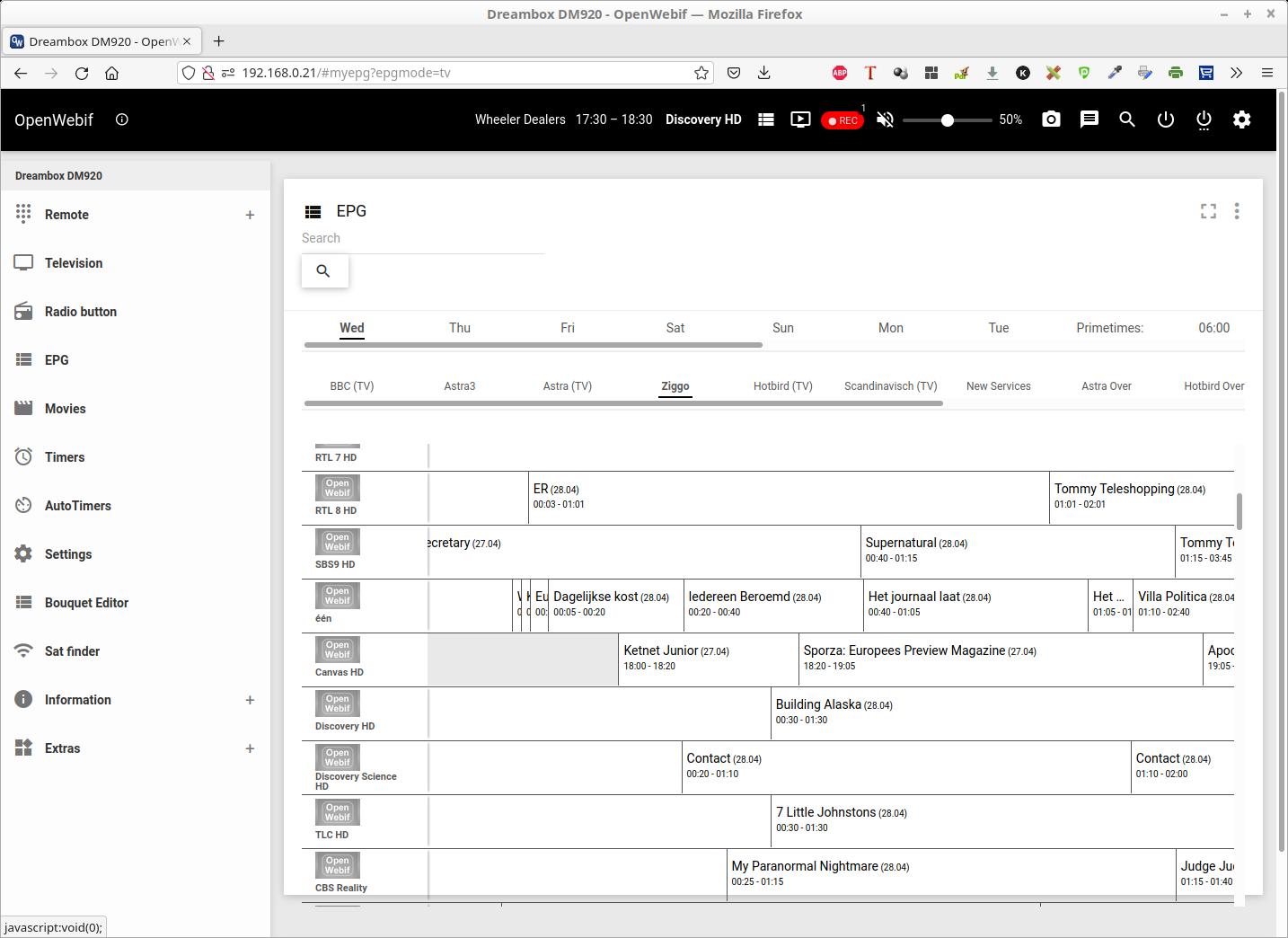 EPG does shows current time with 2hours offset · Issue #1482 · E2OpenPlugins/e2openplugin ...