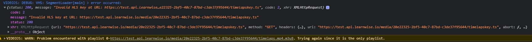 fail to play encrypted HLS · Issue #7225 · videojs/video.js · GitHub