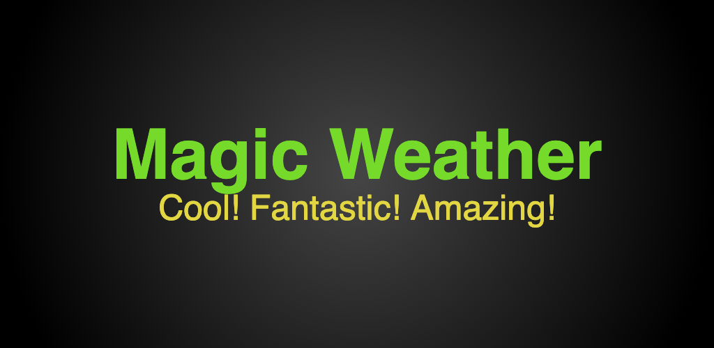 GitHub - rookasrudzianskas/Magic_Weather: This is magical weather