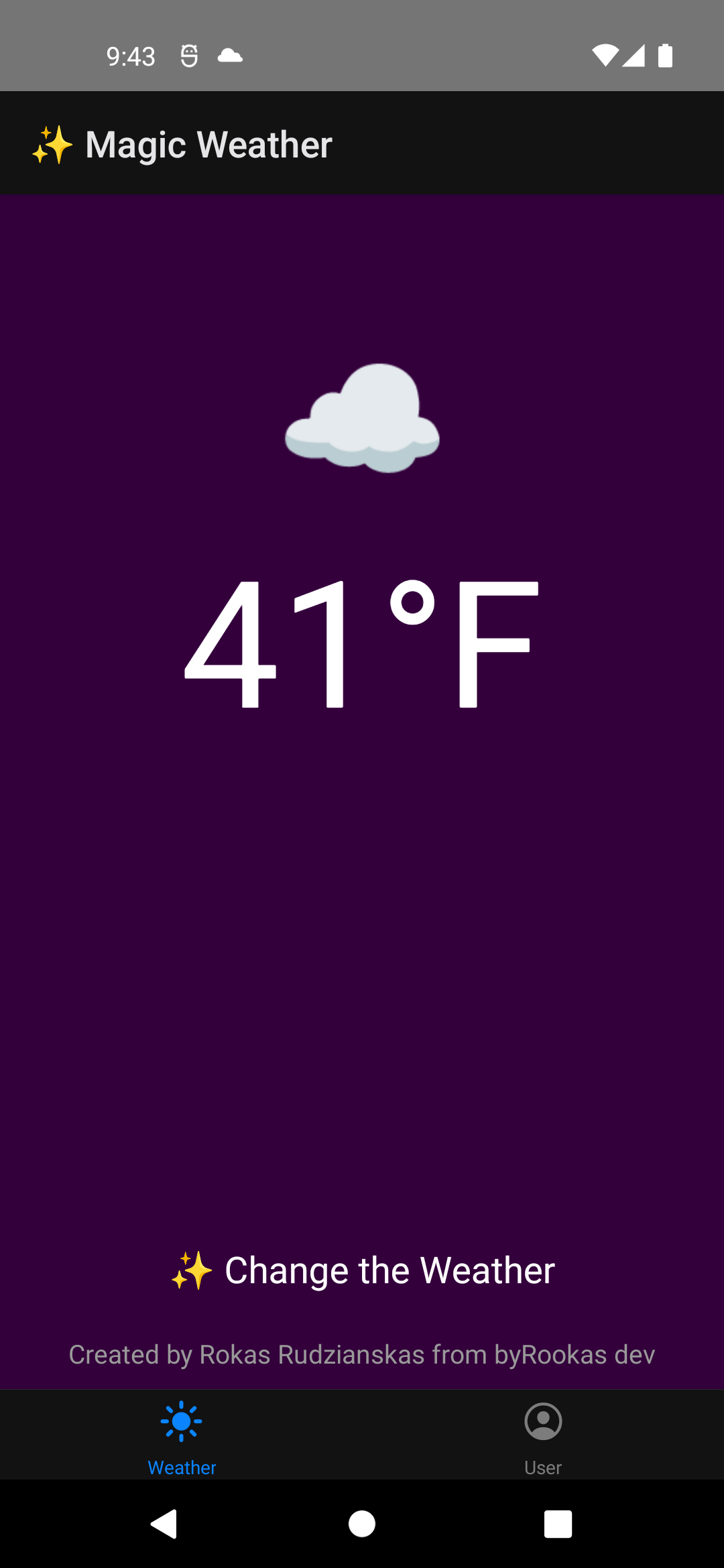GitHub - rookasrudzianskas/Magic_Weather: This is magical weather