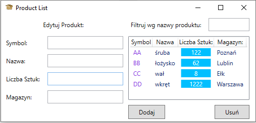 GitHub - kpiwko97/ProductList