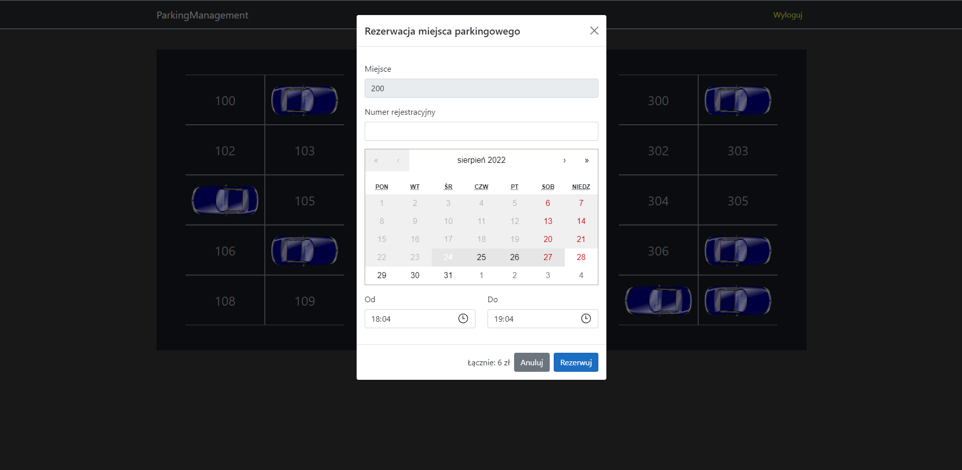 GitHub - kpiwko97/ParkingManagment