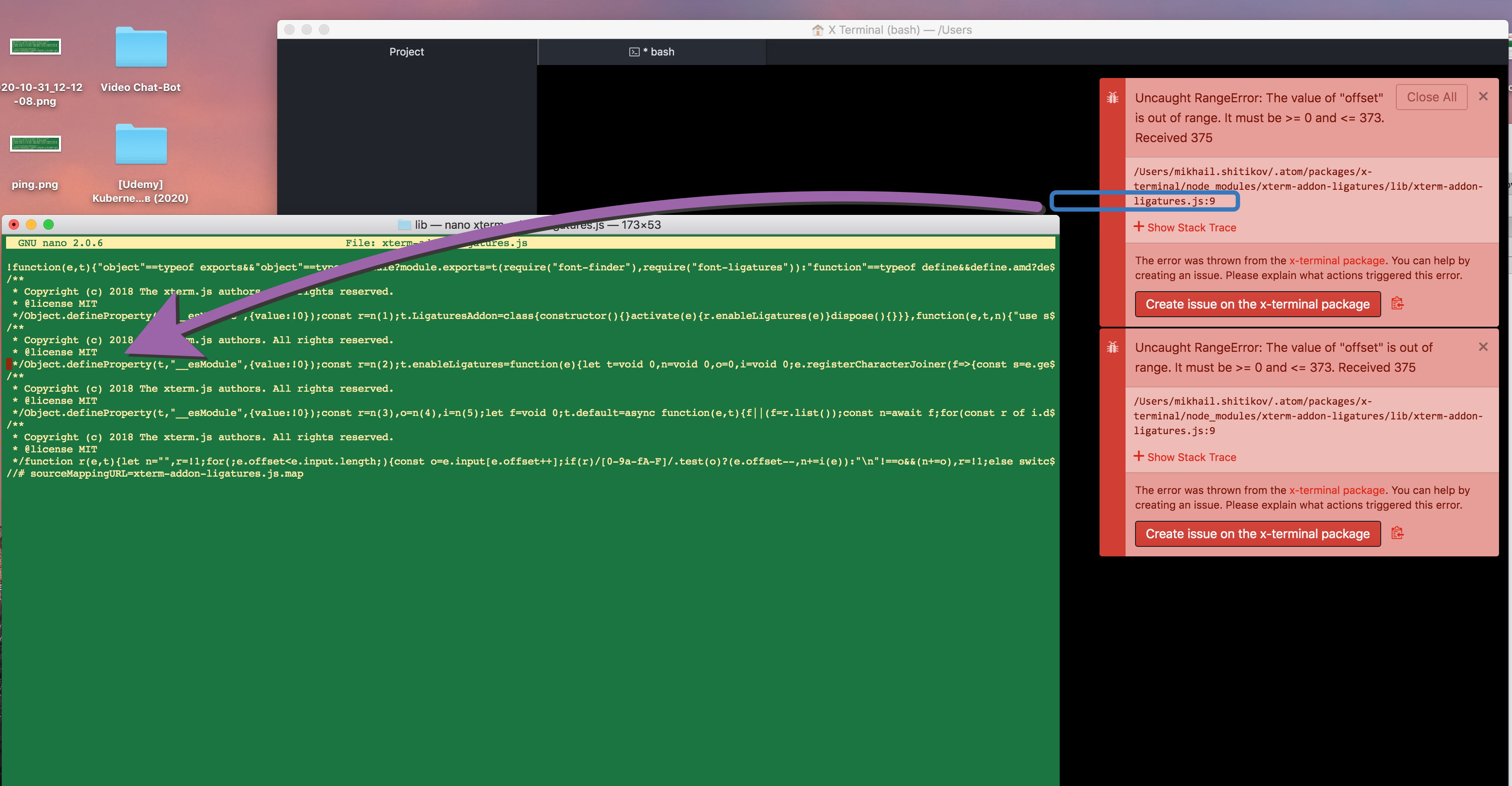 Uncaught RangeError: The value of "offset" is out of range. It must be ...