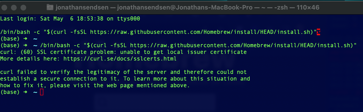 Cant install homebrew · Issue #95 · OpenAdaptAI/OpenAdapt · GitHub