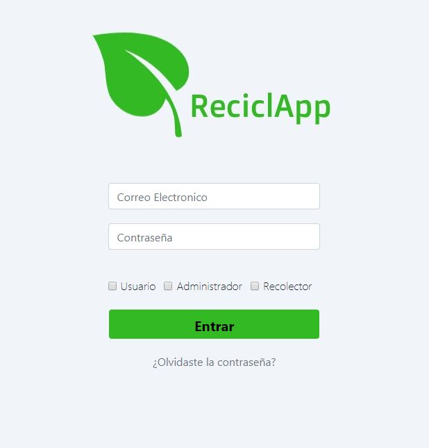 GitHub - dracgeek/reciclapp