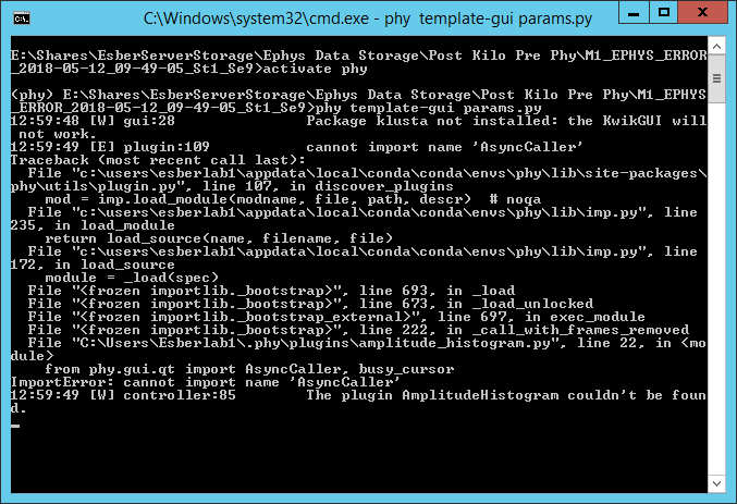 Error installing plugin · Issue #792 · cortex-lab/phy · GitHub