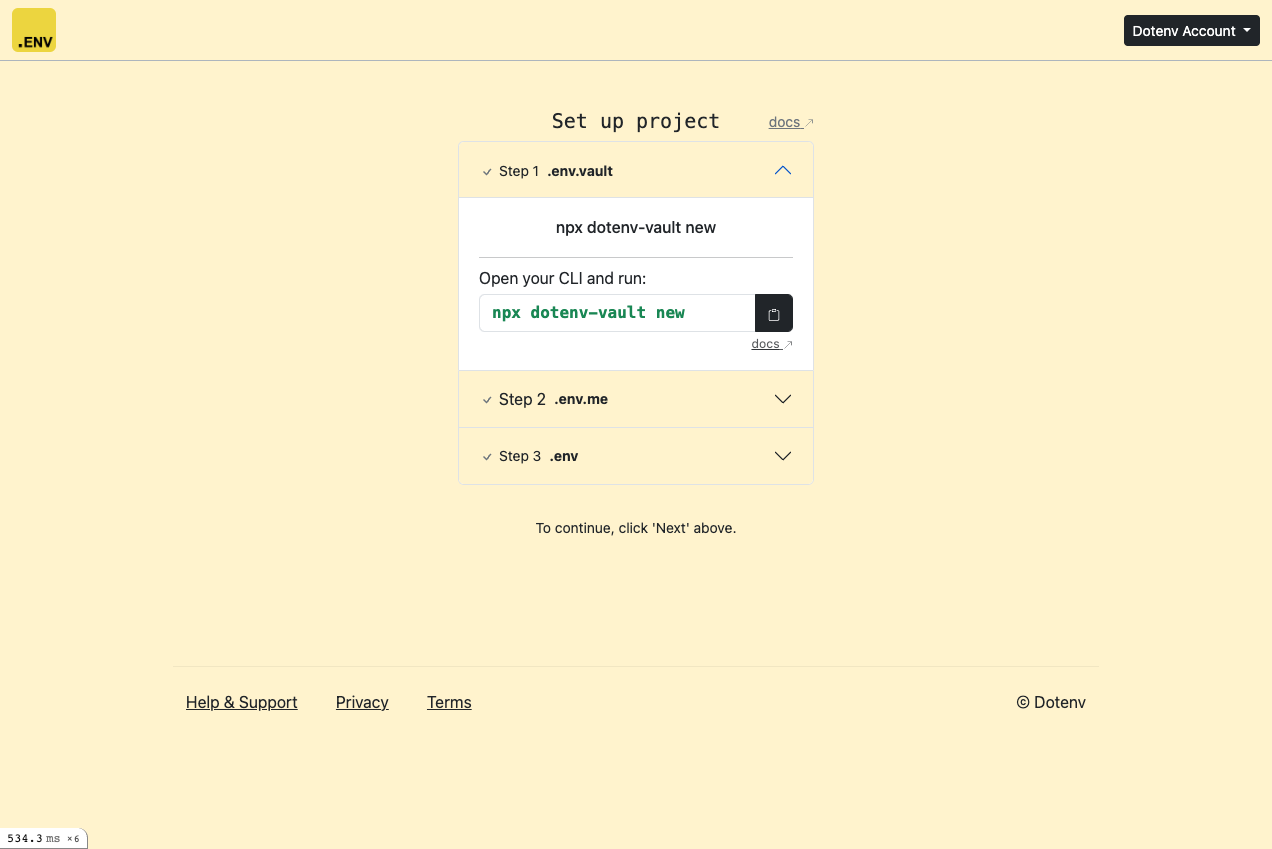 Match New Design · Issue 221 · Dotenv Org Dotenv Vault · Github