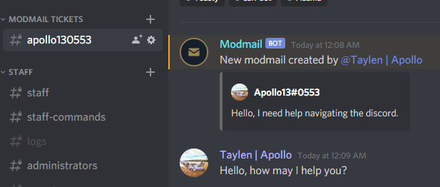 GitHub - taylenschmaltz/Modmail: This modmail bot is used for Oakland University's Rocket League ...