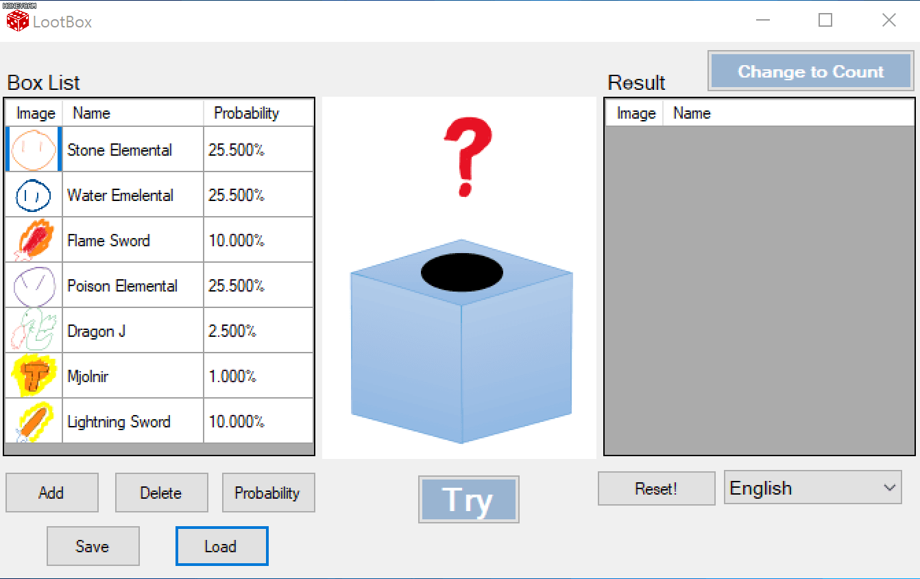GitHub - Microsongs/LootBox-RandomBox-: If you put data into a list ...