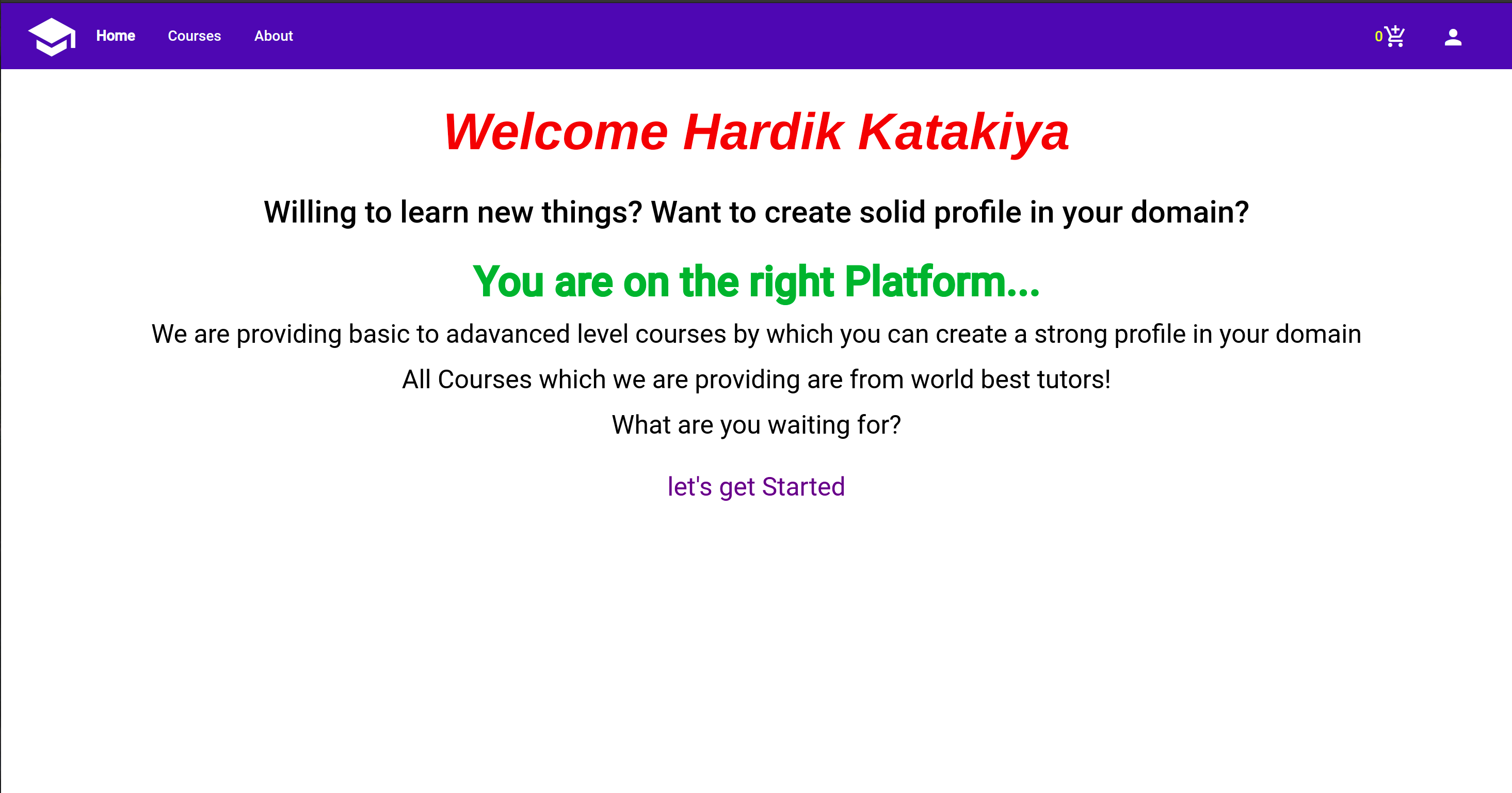 GitHub - katakiya/e-learning-platform