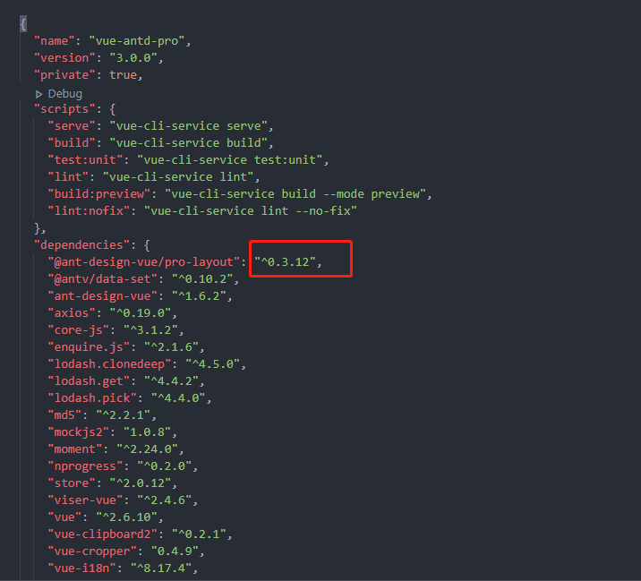 pro-layout组件左侧菜单上方的logo区域怎么自定义？ 看了文档用v-slot:menuHeaderRender会报错render: "TypeError ...