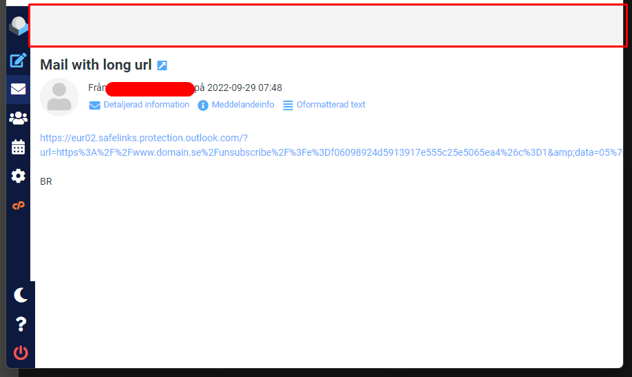 Toolbar for mail not accessible if mail body is too wide · Issue #8731 · roundcube/roundcubemail ...