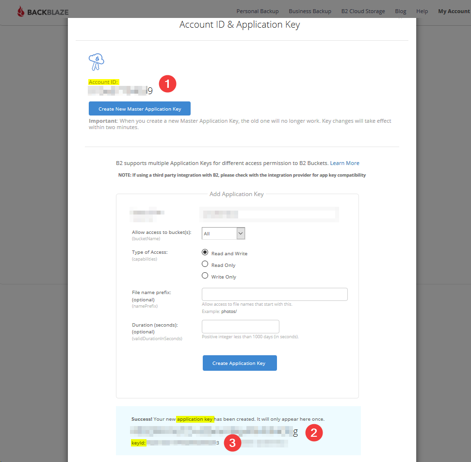 Backblaze B2 Application Keys fail to authorize · Issue #3366 · duplicati/duplicati · GitHub