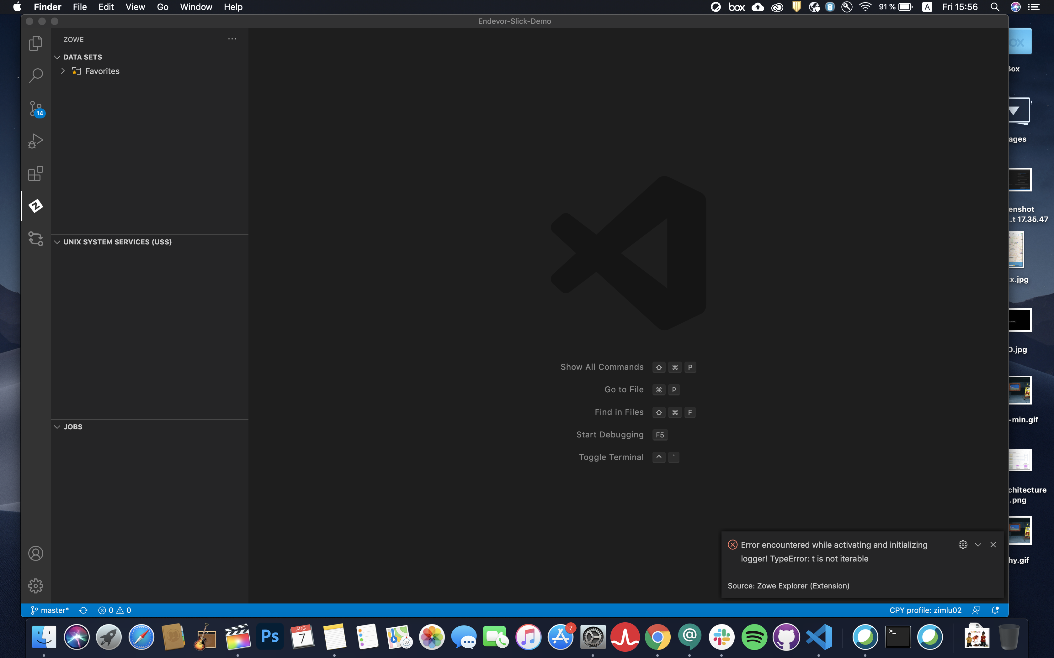 Cannot create a new profile on MAC · Issue #974 · zowe/zowe-explorer-vscode · GitHub