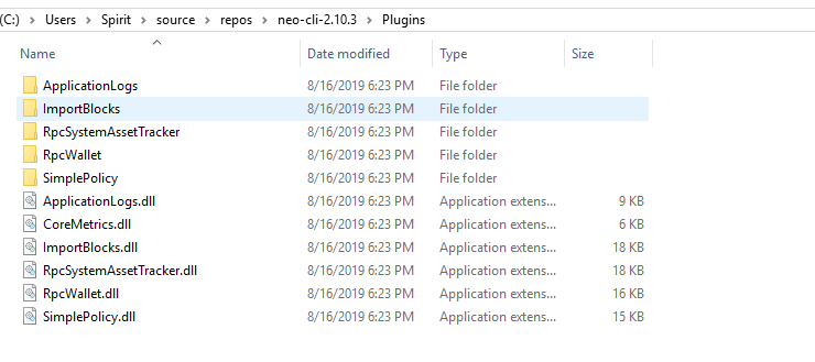 Application Logs Plugin Breakes Neo Cli After Upgrading To V2103