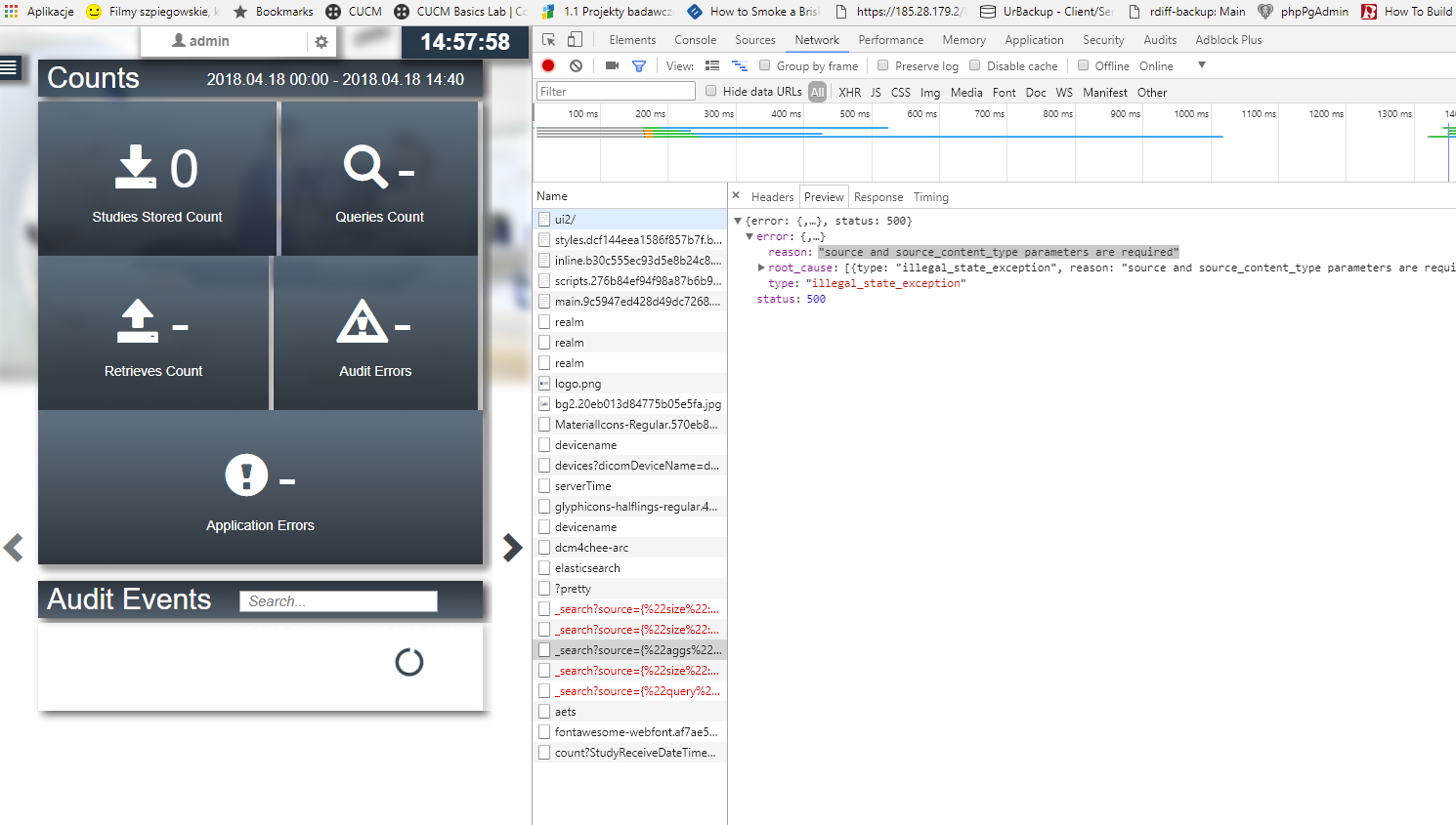 Problem With Elasticsearch In Docker Installtion · Issue 1353 · Dcm4chedcm4chee Arc Light 
