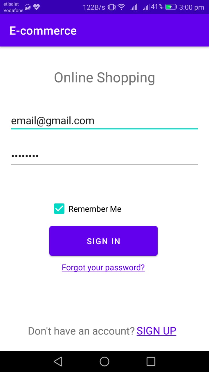 GitHub - RamezNabil/Ecommerce-Application: An Ecommerce android application with Java.