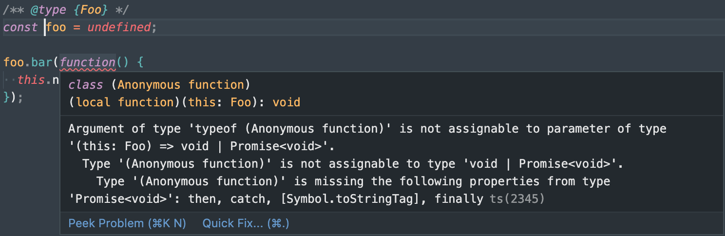 setting property in callback causes type hint error · Issue #43046 ...