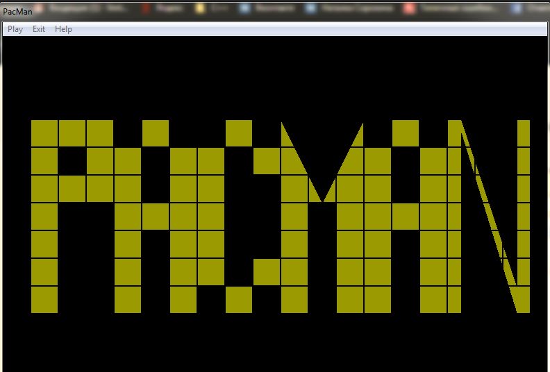 GitHub - liretta/PacMan: simple version of PacMan (1 lvl) with using ...
