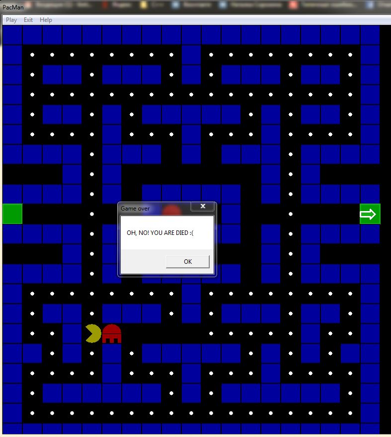 GitHub - liretta/PacMan: simple version of PacMan (1 lvl) with using WIN API