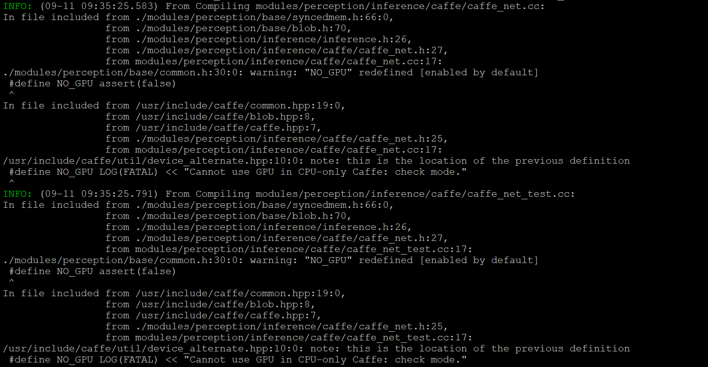 Cannot Use Gpu In Cpu Only Caffe Check Mode · Issue 9646 · Apolloauto 