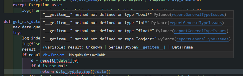 Setting diagnosticSeverityOverrides doesn't work as expected · Issue #1762 · microsoft/pylance ...